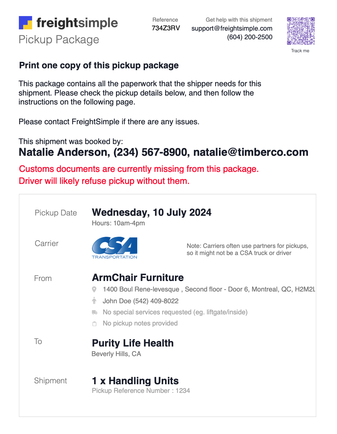 FreightSimple Help Center