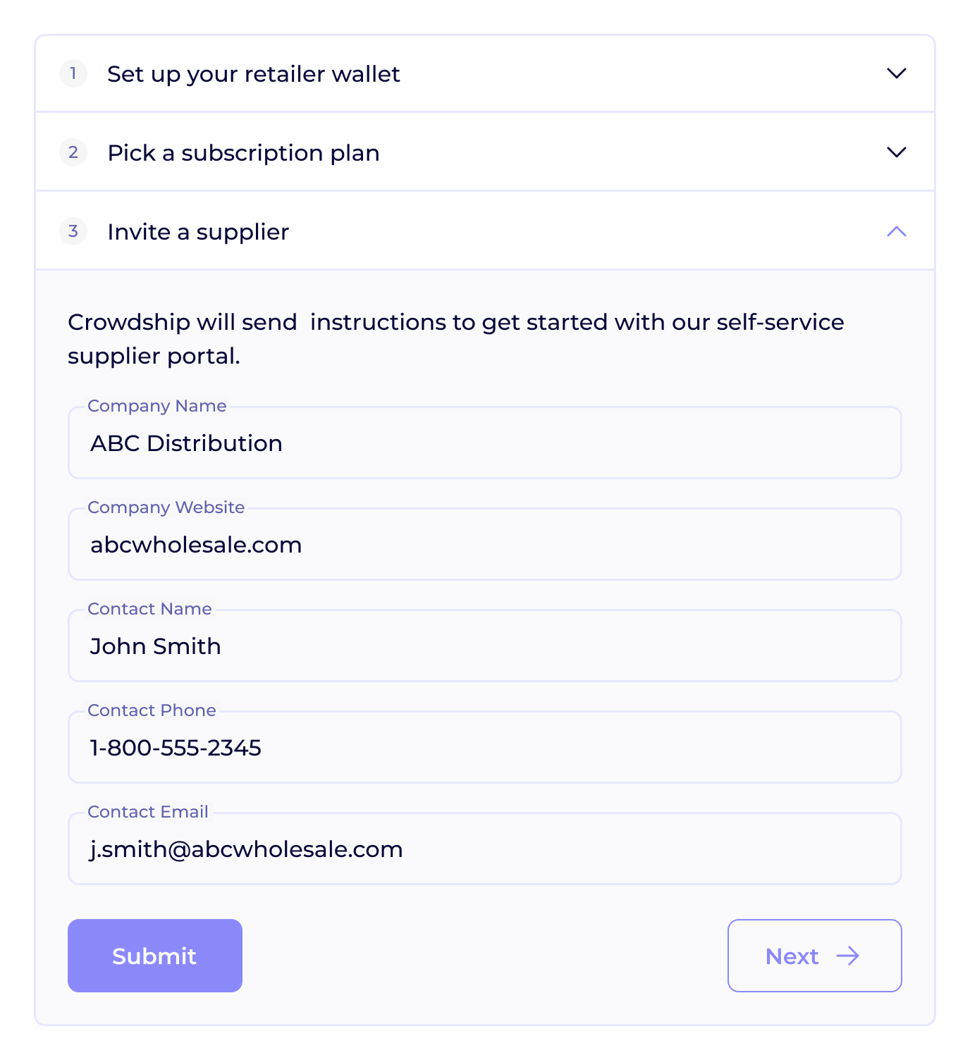 Crowdship Documentation